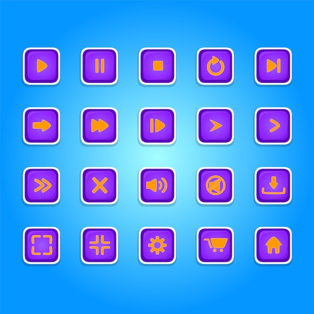 Vibrant Icon Collection for Diverse Applications | Jiffy Designs