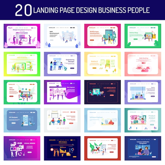 Diverse Business Illustrations Showcasing People and Concepts | Jiffy ...