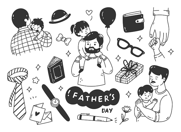 Heartfelt Celebration of Fatherhood with Whimsical Illustrations ...