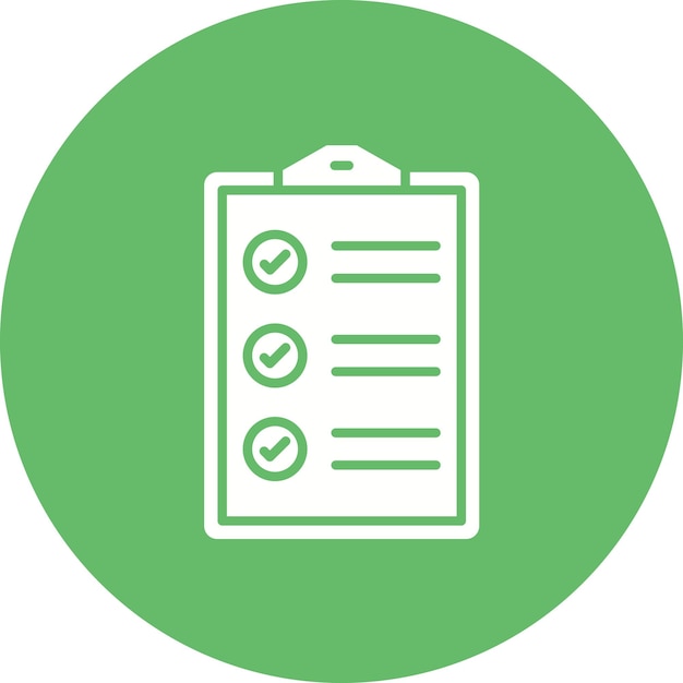 Checklist with Checkmarks on Green Background | Jiffy Designs