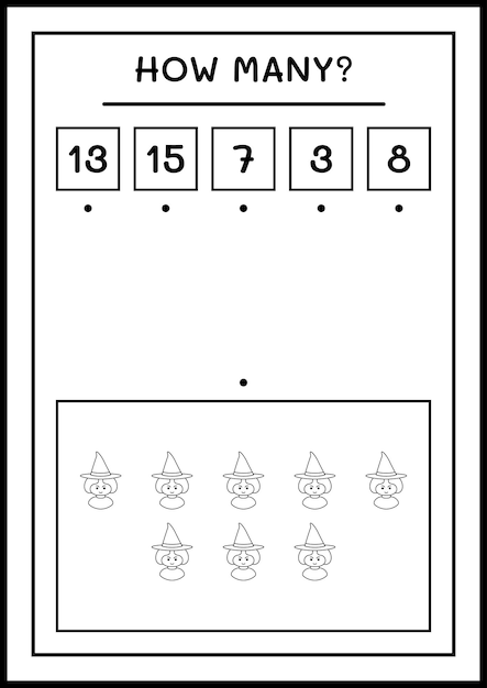 Counting Clowns: A Playful Numerical Puzzle | Jiffy Designs