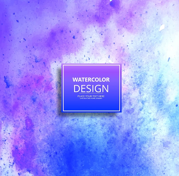 Vibrant Watercolor Splash with Typography Design Element | Jiffy Designs
