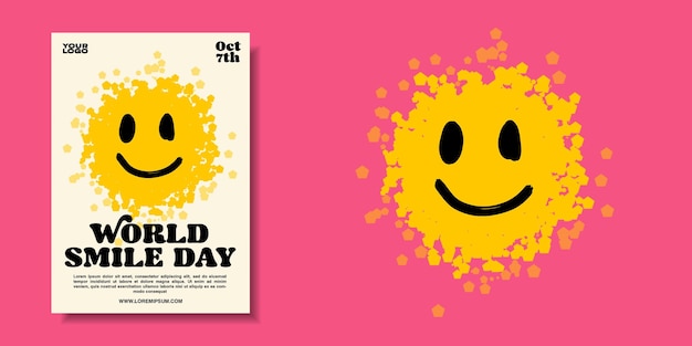Cheerful Celebration of World Smile Day with Radiant Smiley Faces ...