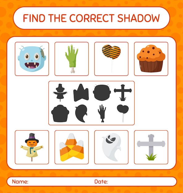 Identify the Matching Shadows in the Fun Puzzle Image | Jiffy Designs