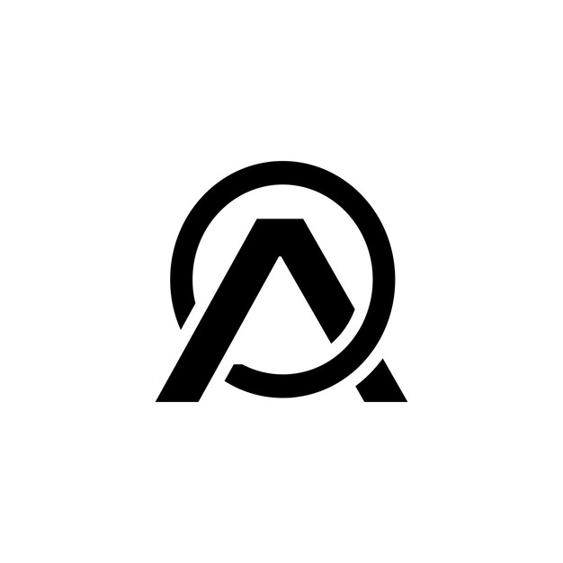 Sleek Monogram Logo with Minimalist Geometric Design | Jiffy Designs