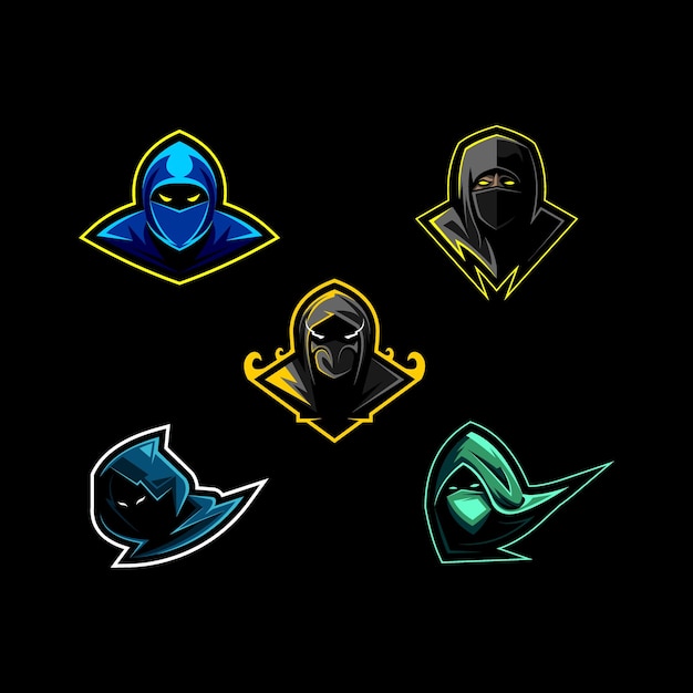 Striking Ninja Warrior Emblems for Diverse Applications | Jiffy Designs