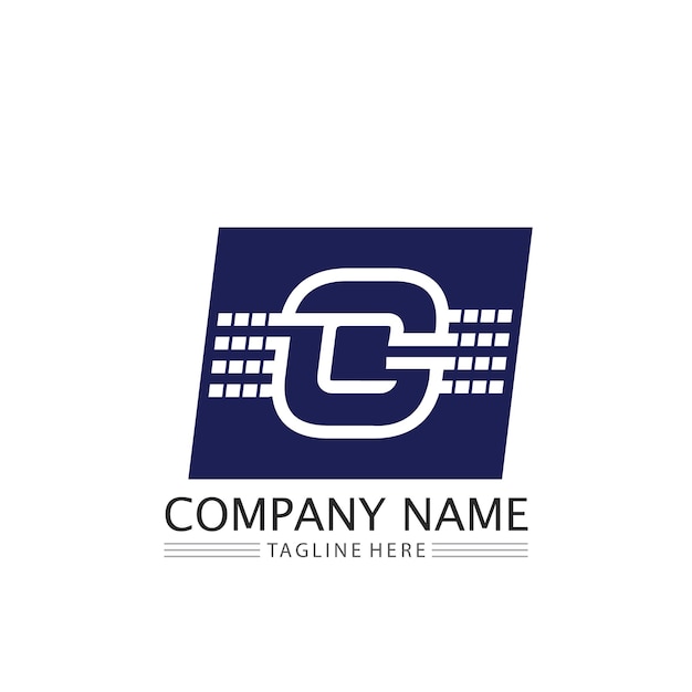 Sleek and Modern Tech Company Logo with Initial G | Jiffy Designs