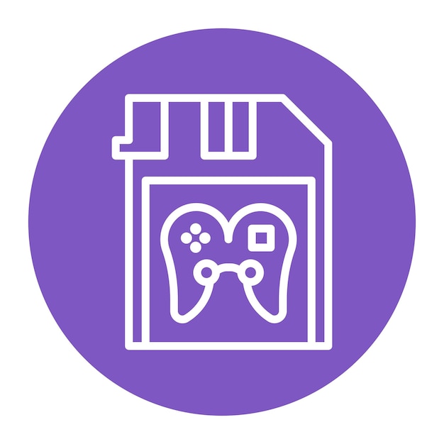 Iconic Gaming Disc with Playful Controller | Jiffy Designs