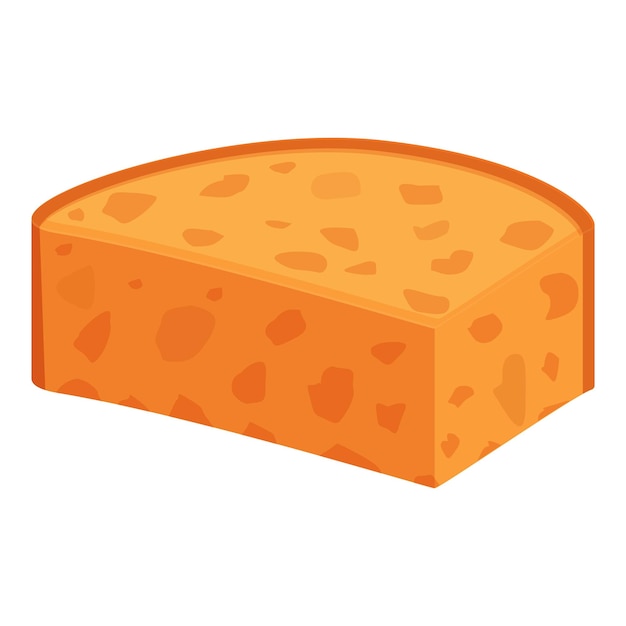 Delectable Cheddar Cheese Block with Inviting Texture | Jiffy Designs