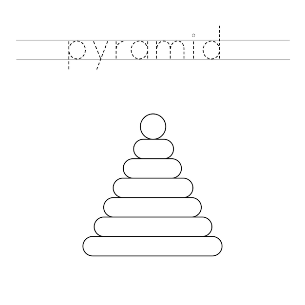 Minimalist Pyramid Graphic with Textured Word | Jiffy Designs