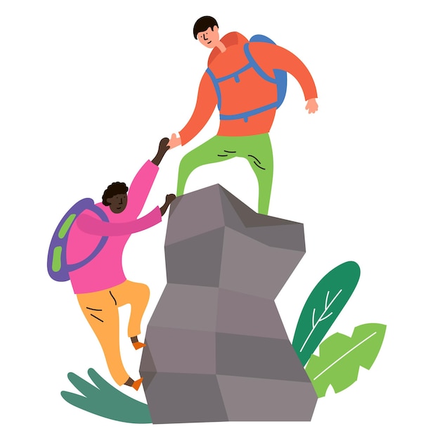 Helping Hands: Teamwork Overcomes Obstacles | Jiffy Designs