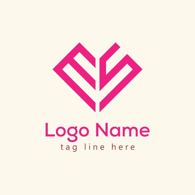 Vibrant Heart-Shaped Logo with Stylized Lettering | Jiffy Designs