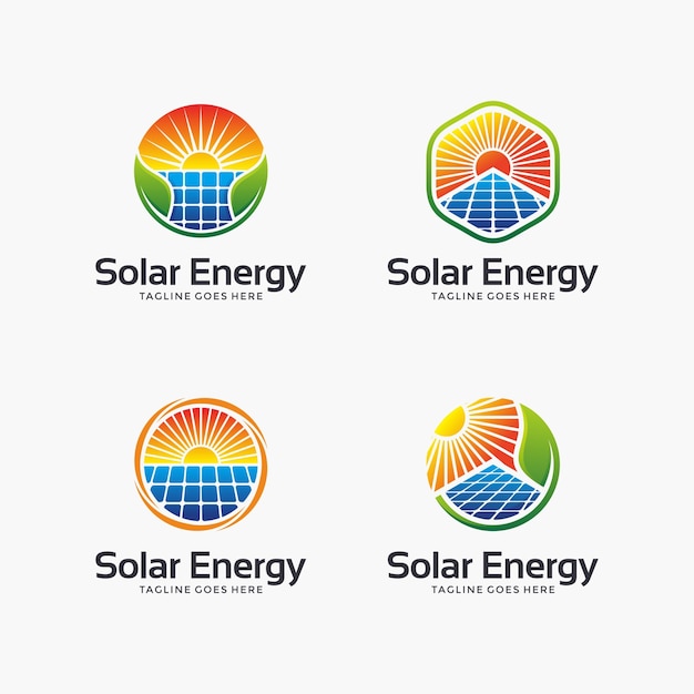 Vibrant Solar Symbols Celebrating Renewable Energy | Jiffy Designs