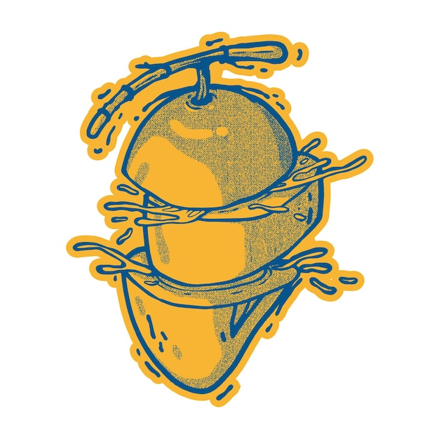 Whimsical Lemon Illustration with Playful Doodles | Jiffy Designs