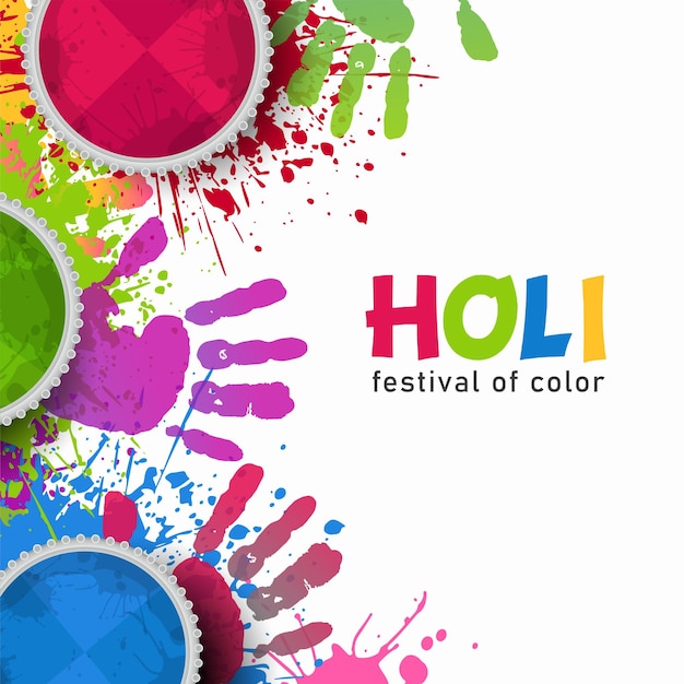 Vibrant Holi Festival of Colors Celebration Design | Jiffy Designs
