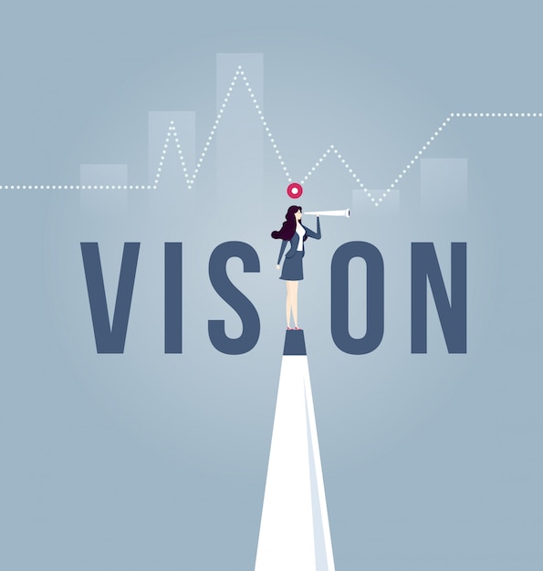 Visionary Silhouette Stands Atop Illuminated Path | Jiffy Designs