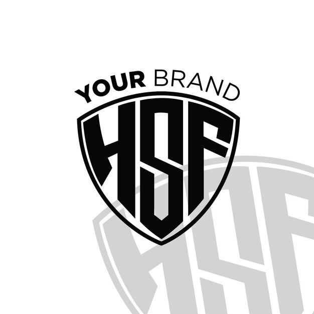 Powerful Monogram Logo with Bold Lettering and Shield Shape | Jiffy Designs