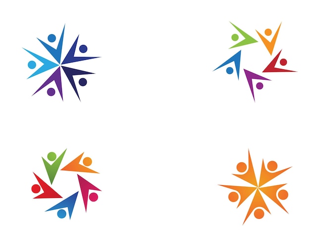 Vibrant Geometric Symbols Representing Diversity and Community | Jiffy ...