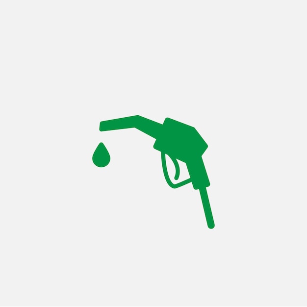 Vibrant Green Fuel Pump Icon Symbolizing Eco-Friendly Energy | Jiffy ...