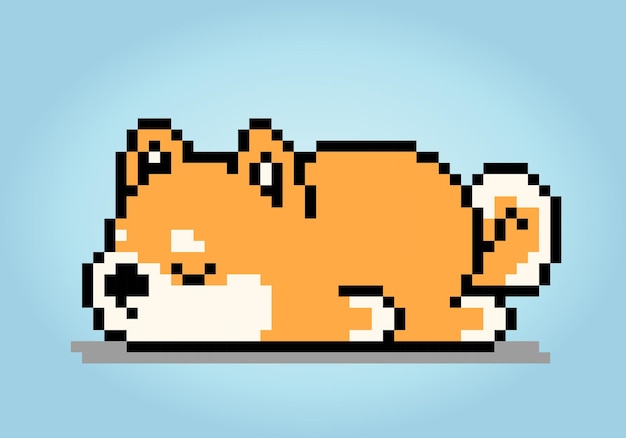 Adorable Pixel Pup: A Charming Companion for All Your Designs | Jiffy ...
