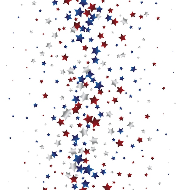 Patriotic Star Burst Pattern in Red, White, and Blue | Jiffy Designs