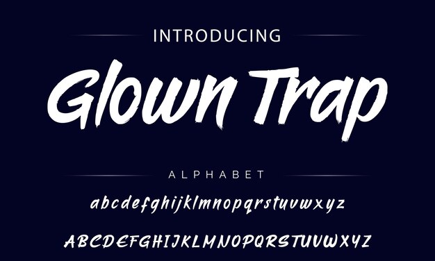 Glowing Cursive Alphabet with Dramatic Lighting Effects | Jiffy Designs