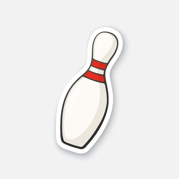 Iconic Bowling Pin Graphic Design Element | Jiffy Designs