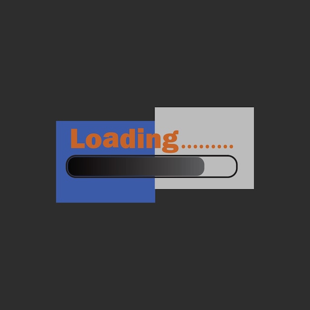 Minimalist Loading Screen with Progress Bar and Text | Jiffy Designs
