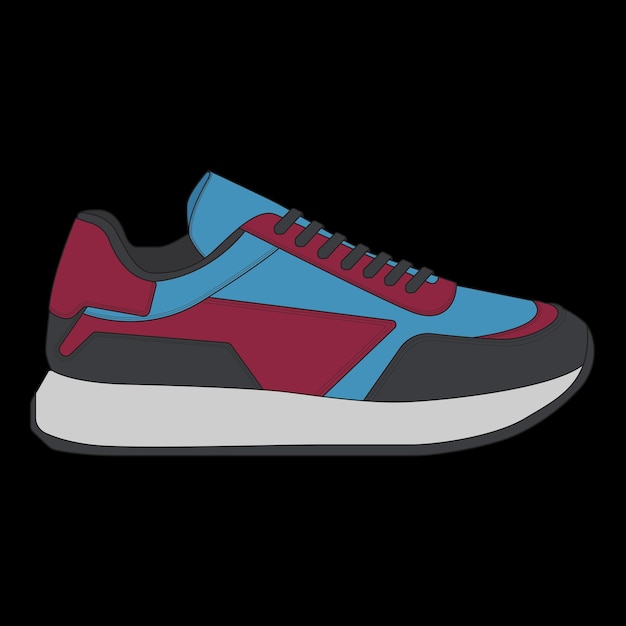 Vibrant Retro-Inspired Sneaker Design | Jiffy Designs