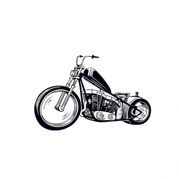 Sleek and Powerful Custom Chopper Motorcycle with Bold Design | Jiffy ...