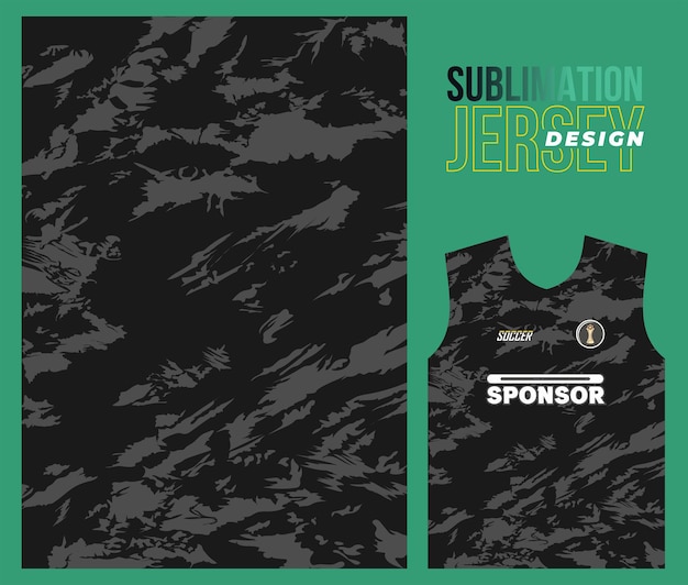 Striking Camouflage Jersey Design for Sportswear and Apparel | Jiffy ...