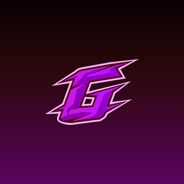 Vibrant Purple Gaming Logo Design | Jiffy Designs