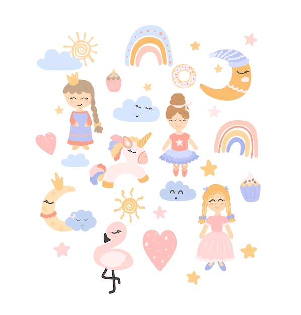 Whimsical Dreamscape: Playful Characters and Vibrant Imagery | Jiffy ...