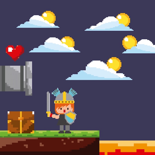 Whimsical Pixel Art Adventure: Exploring the Clouds | Jiffy Designs
