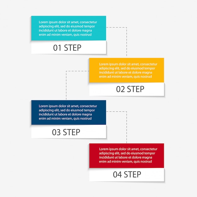 Vibrant Rectangular Infographic with Step-by-Step Guidance | Jiffy Designs