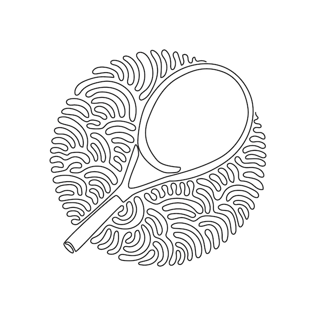 Intricate Swirling Monoline Design with Magnifying Glass | Jiffy Designs