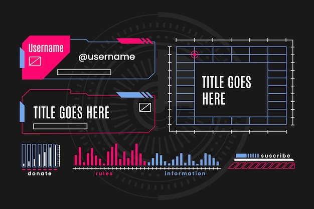 Vibrant Graphic Design Elements for Versatile Applications | Jiffy Designs