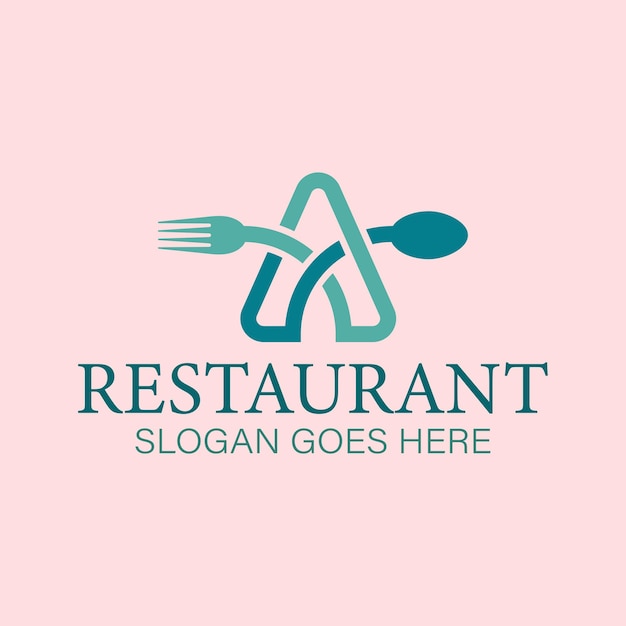Elegant Dining Experience: Utensil-Inspired Restaurant Logo | Jiffy Designs