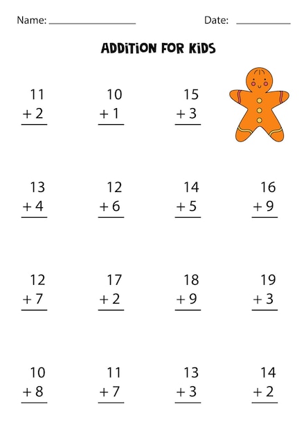 Engaging Addition Exercises for Young Learners | Jiffy Designs