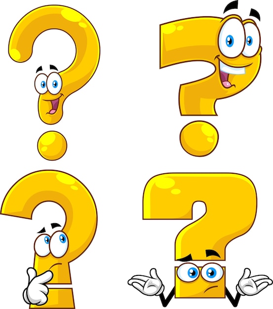 Playful and Expressive Question Mark Illustrations | Jiffy Designs