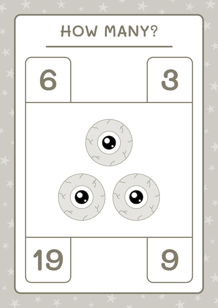 Counting Eyeballs: A Quirky Visual Puzzle | Jiffy Designs