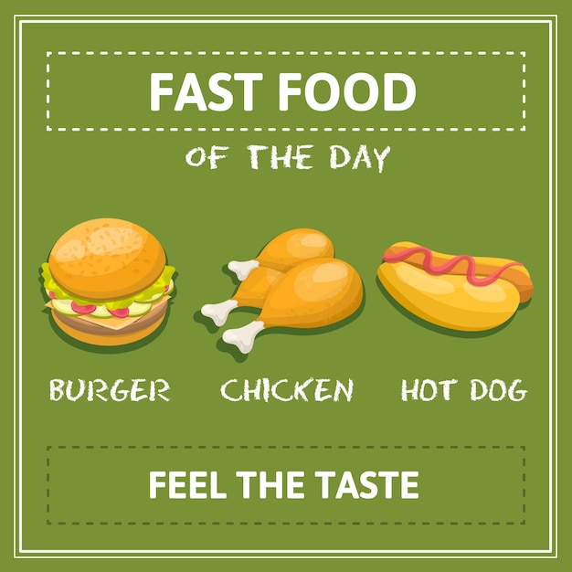 Delectable Fast Food Icons Capture Mouthwatering Flavors | Jiffy Designs