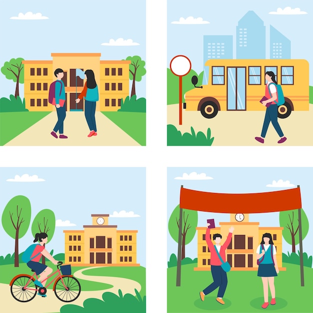 Vibrant Campus Life: Students Explore, Learn, and Engage | Jiffy Designs