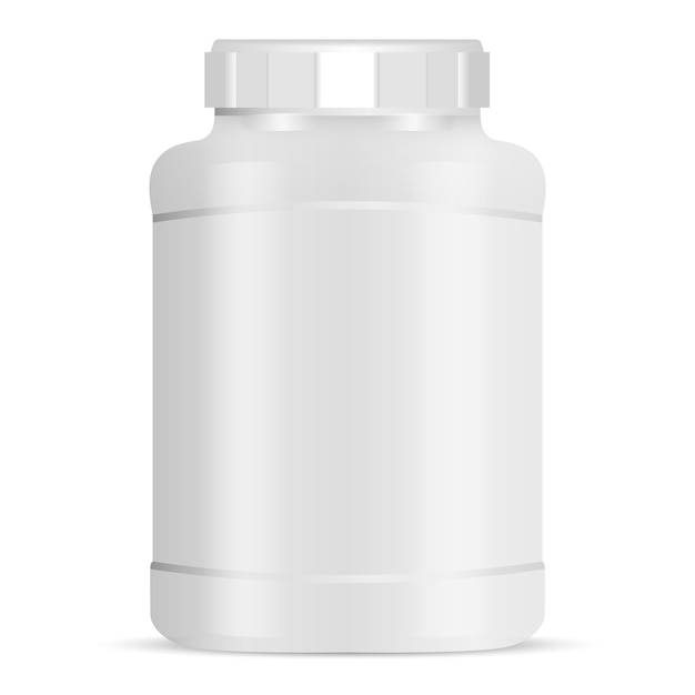 Sleek and Versatile White Plastic Container | Jiffy Designs