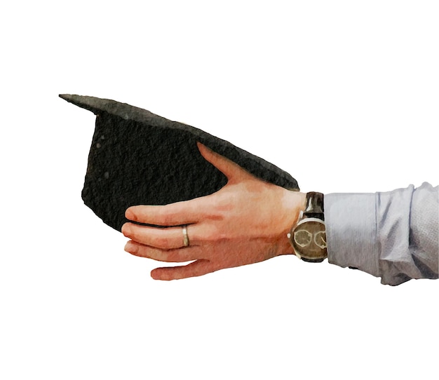 A Graduation Cap Held in a Proud Graduate's Hand | Jiffy Designs