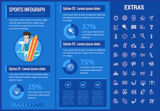 Comprehensive Sports Infographic with Detailed Visuals and Data | Jiffy ...