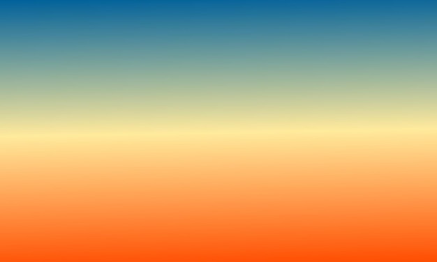 Vibrant Sunset Sky with Gradual Color Transition | Jiffy Designs