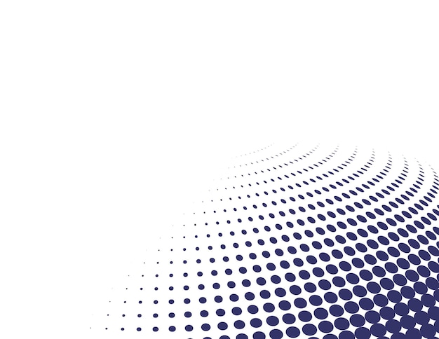 Vibrant Gradient Dot Pattern in Shades of Blue | Jiffy Designs