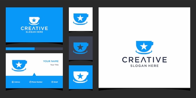Versatile Blue Star Logo and Branding Elements Collection | Jiffy Designs