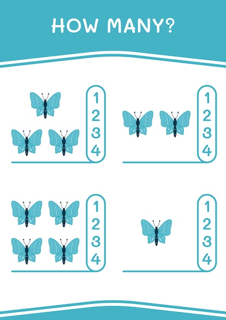 Vibrant Butterfly Collection: Counting and Comparing | Jiffy Designs
